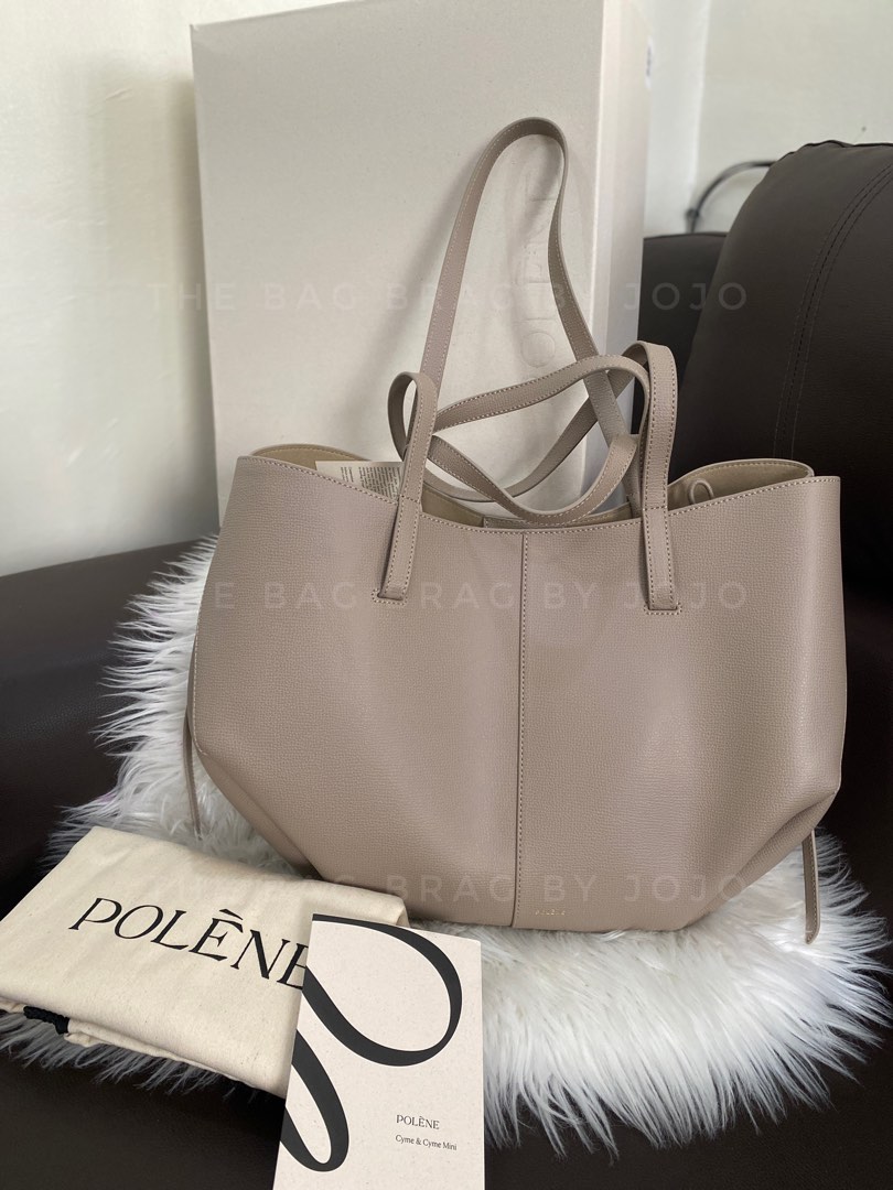 Polene Cyme Regular in Taupe PH ONHAND, Luxury, Bags & Wallets on Carousell
