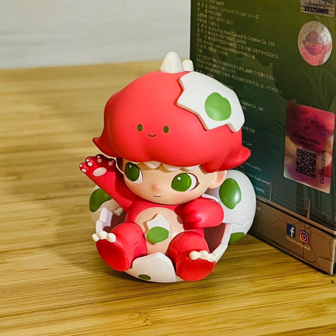 POPMART Dimoo Jurassic World - The Birth of a Baby Dinosaur, Hobbies ...