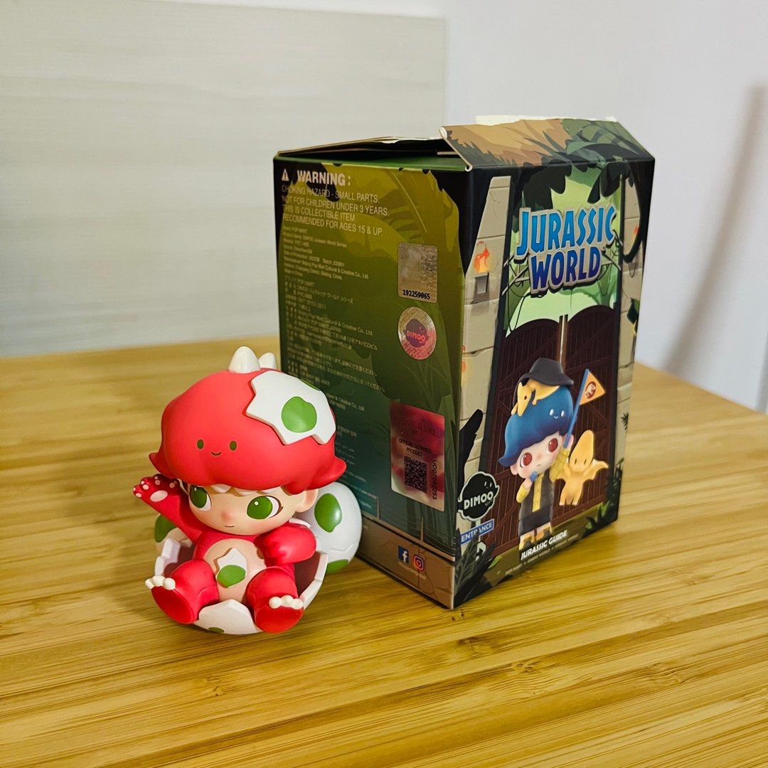 POPMART Dimoo Jurassic World - The Birth of a Baby Dinosaur, Hobbies ...