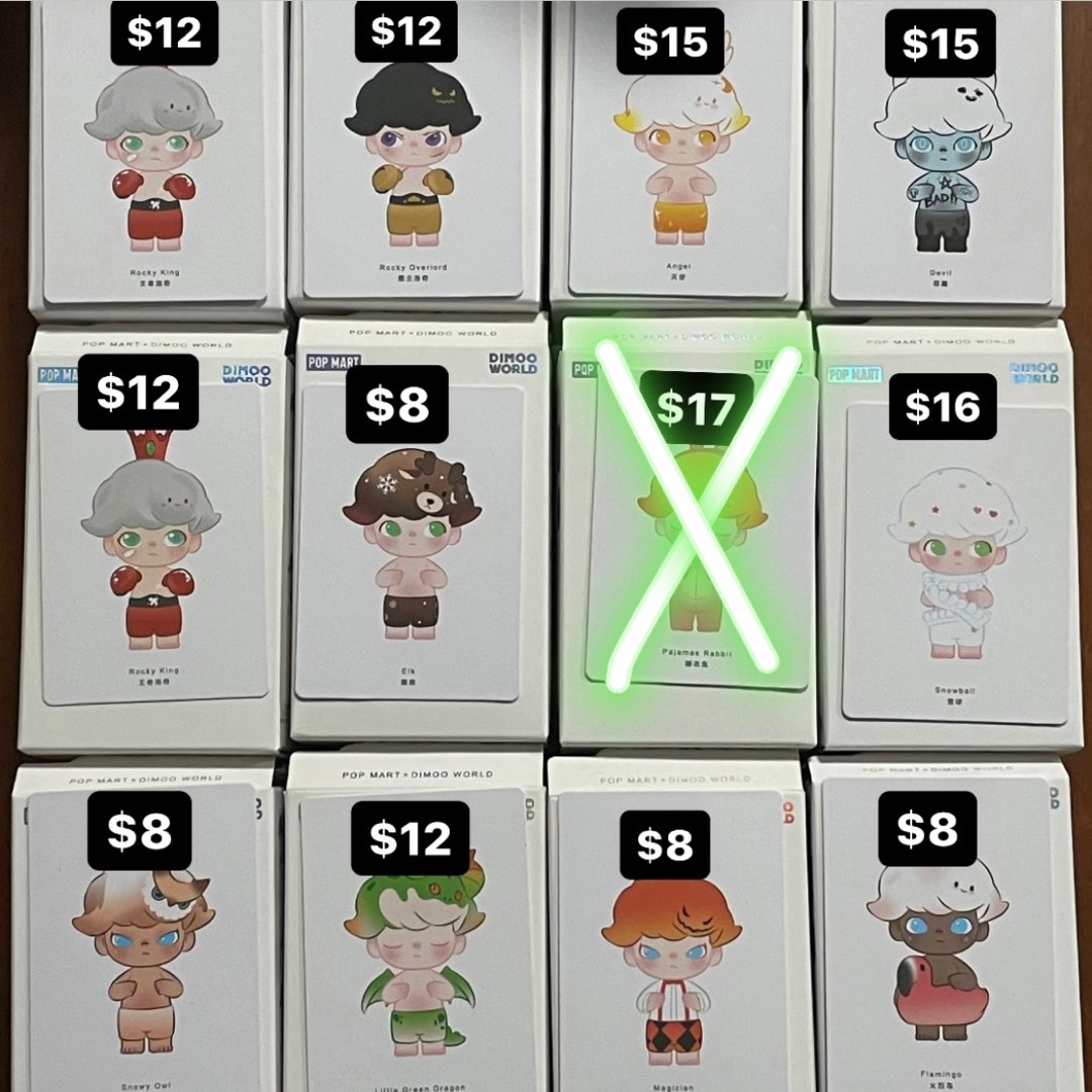 POPMART Dimoo Retro Series, Hobbies & Toys, Toys & Games on Carousell