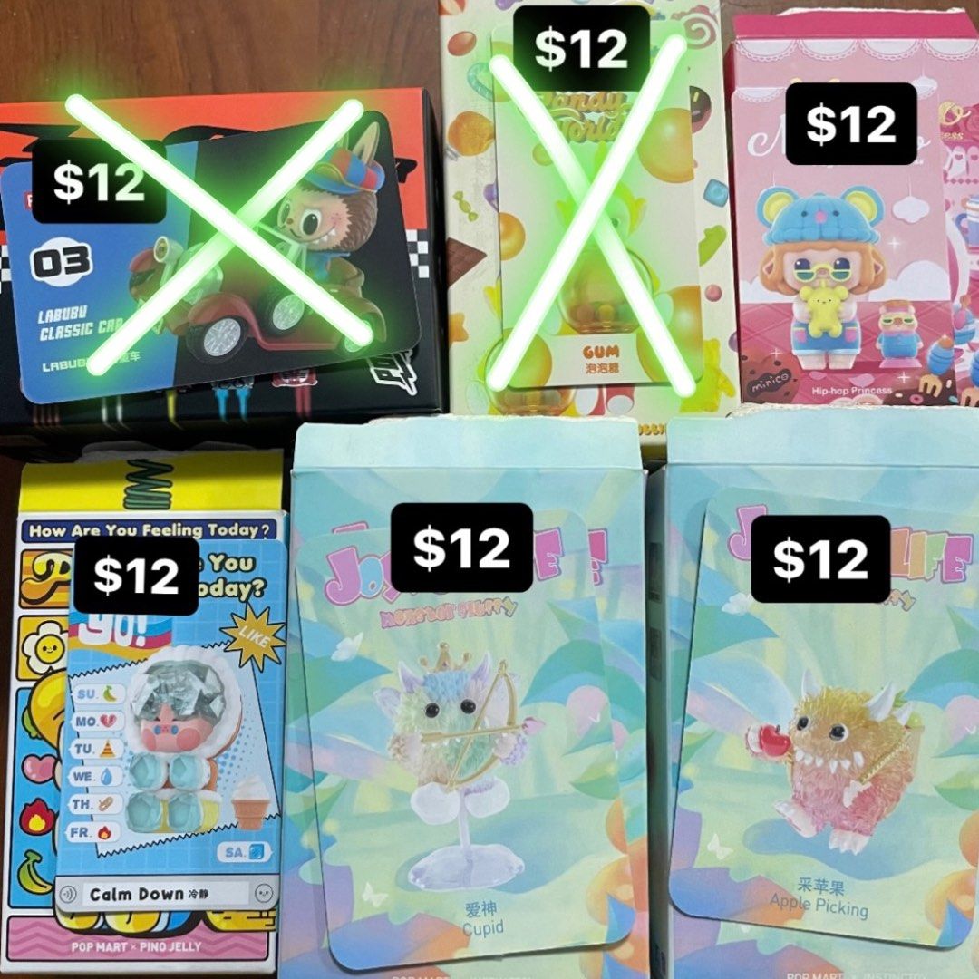 POPMART Labubu Minico Pino Jelly Instinctoy Teletubbies, Hobbies & Toys ...