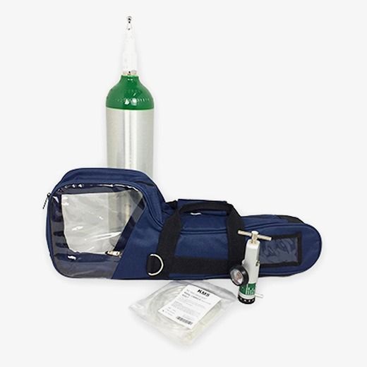 Portable oxygen therapy set, Health & Nutrition, Assistive ...