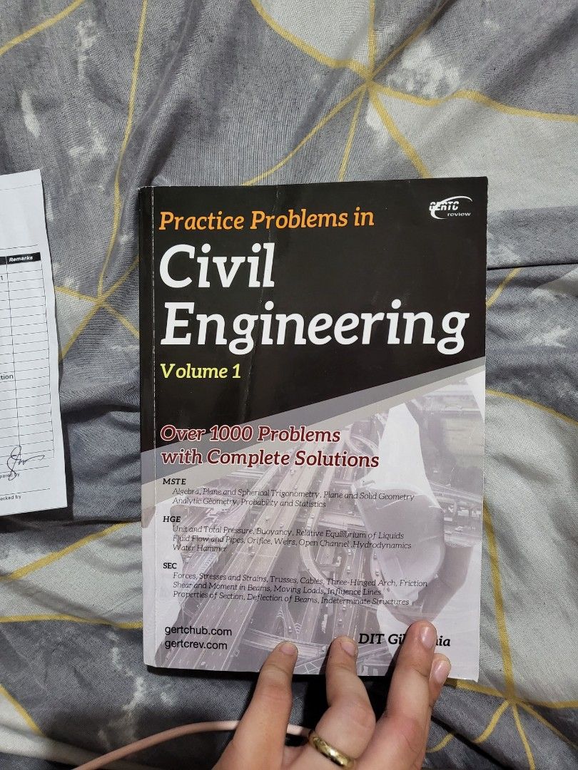 Practice Problems in Civil Engineering, Hobbies & Toys, Books ...