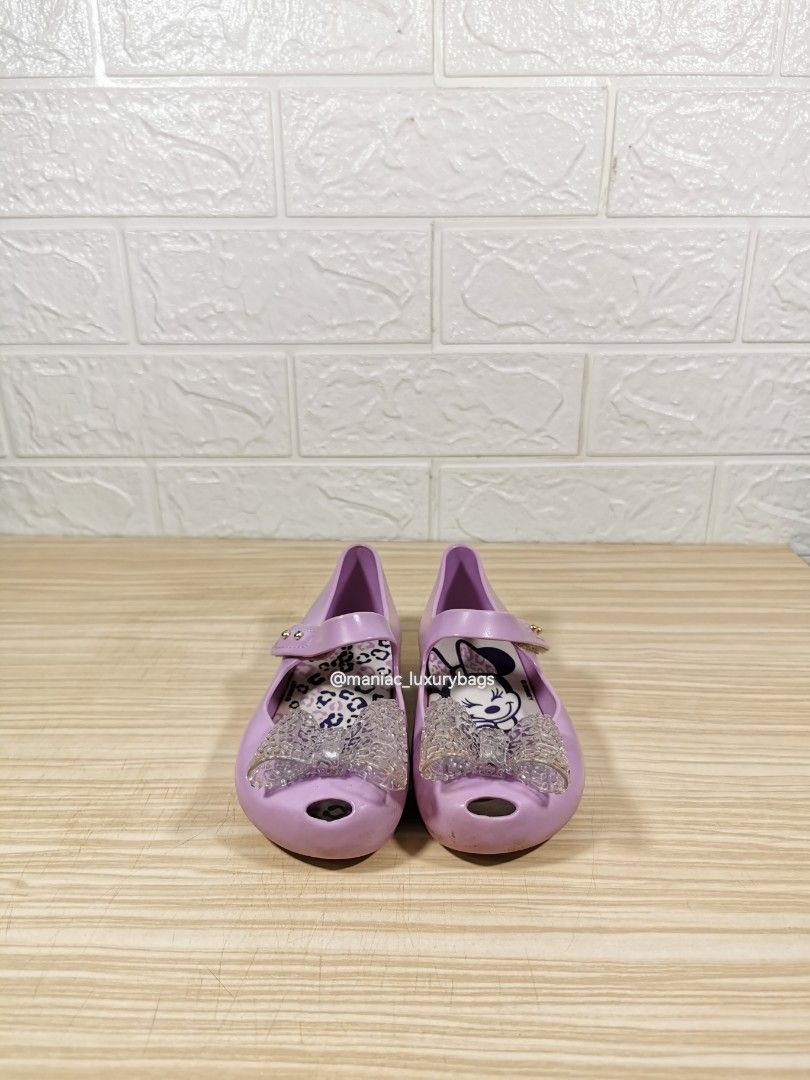 Preloved Shoes Mini MELISSA x DISNEY (kids) Made in Brazil, Bayi & Anak ...