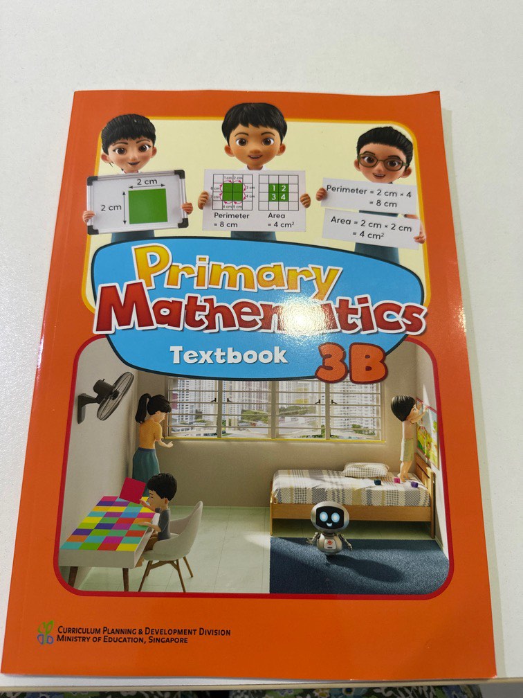 Primary 3 Mathematics textbook 3B, Hobbies & Toys, Books & Magazines ...