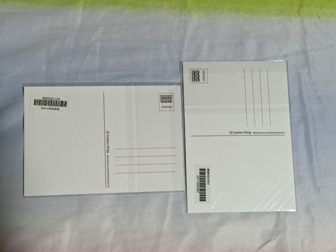 Printed hand-drawn Taiwan postcards (both for $1), Hobbies & Toys ...