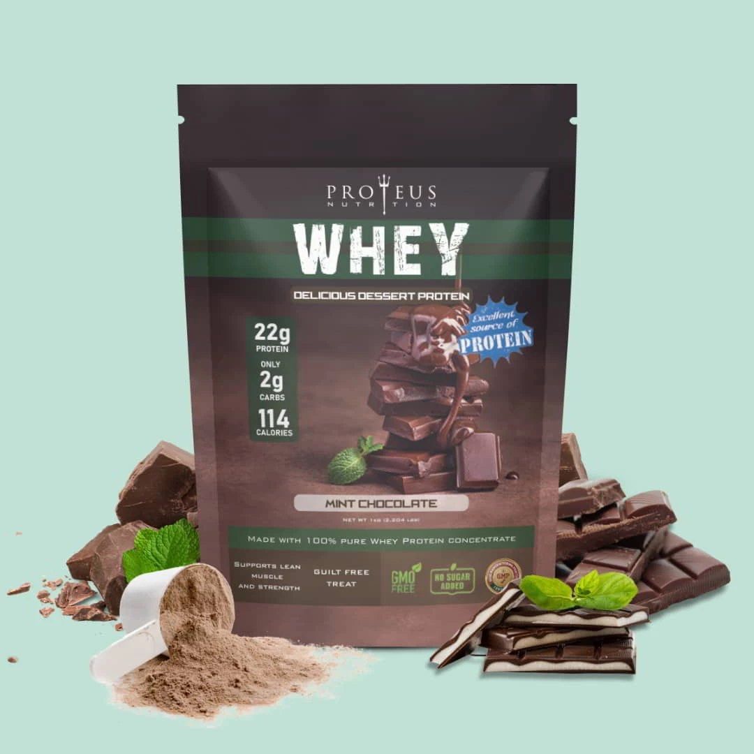 Proteus Nutrition Whey Protein (Chocolate Lava Cake / Mint Chocolate ...