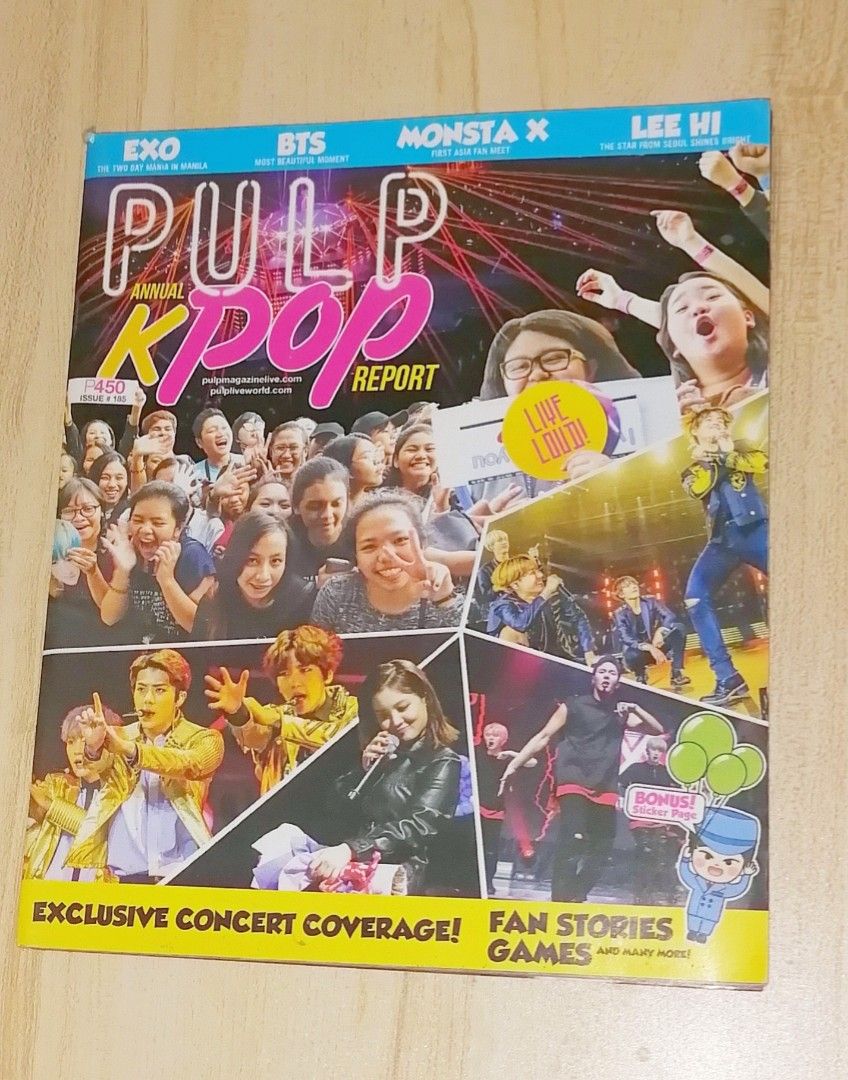 Pulp Magazine KPop Report 2015, Hobbies & Toys, Memorabilia ...