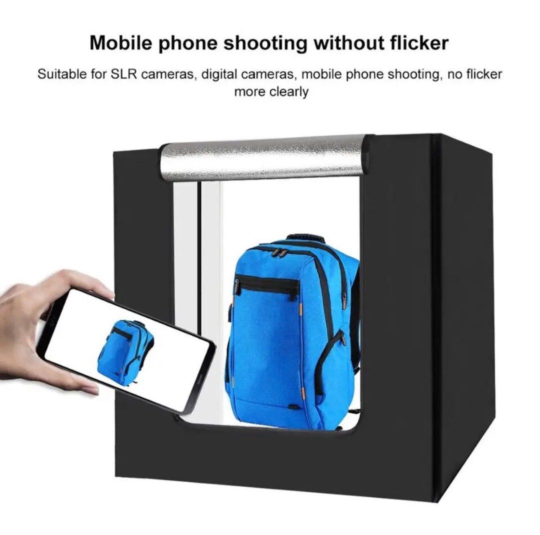 PULUZ 80cm Photo Light Box Studio Light Softbox Photography Studio ...