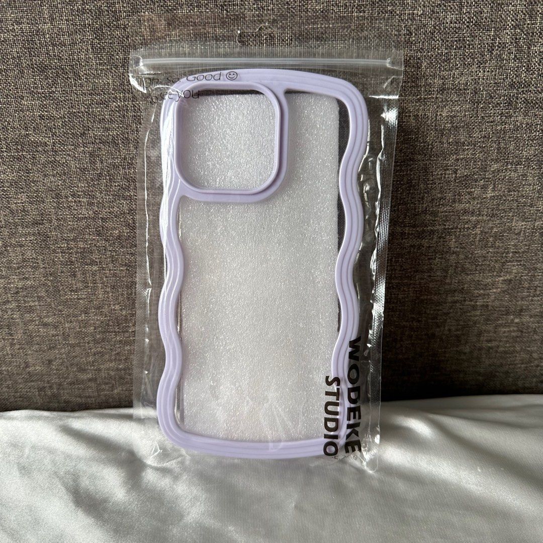 Purple Korean Wiggly Case (iPhone 15 Pro Max), Mobile Phones & Gadgets ...