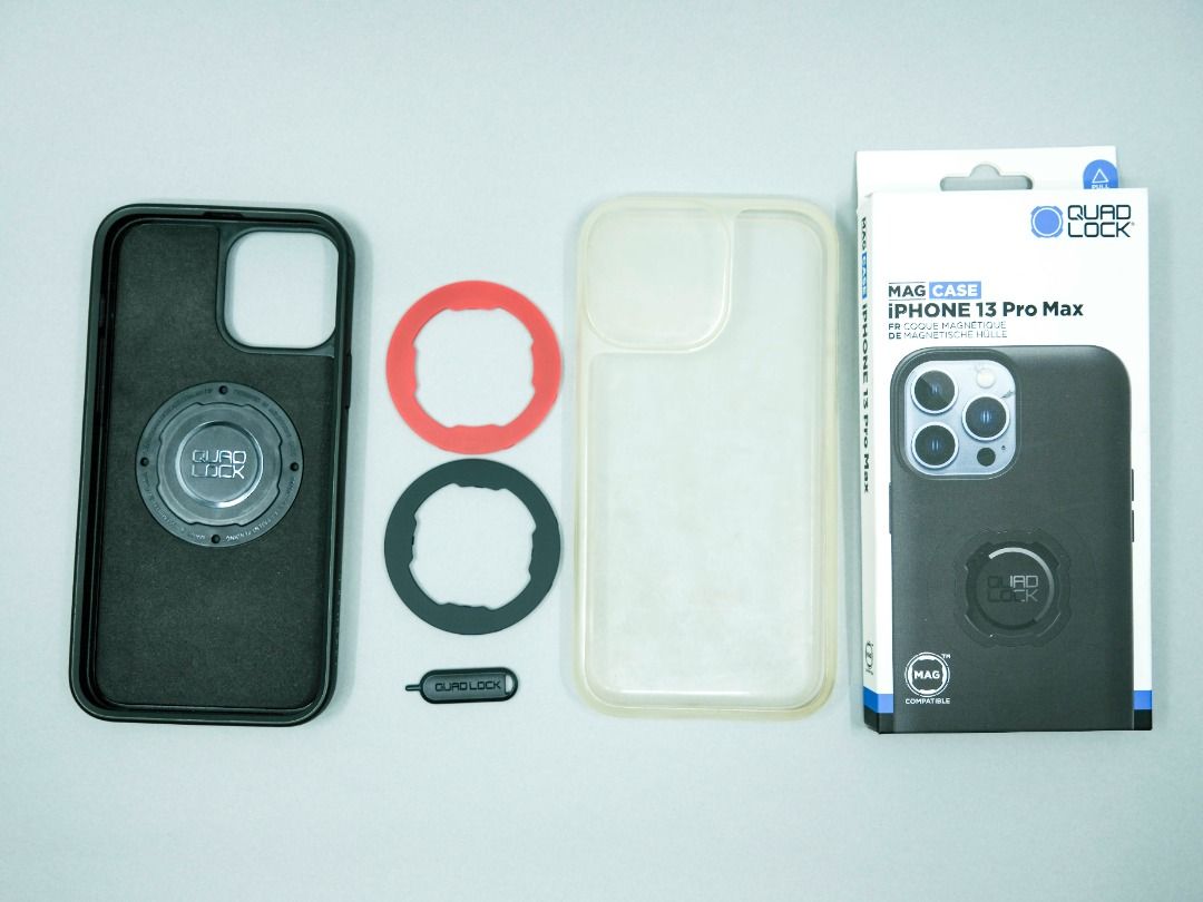 Quadlock MAGLOCK Case for iPhone 13 Pro Max, includes 2 spare MAG rings ...