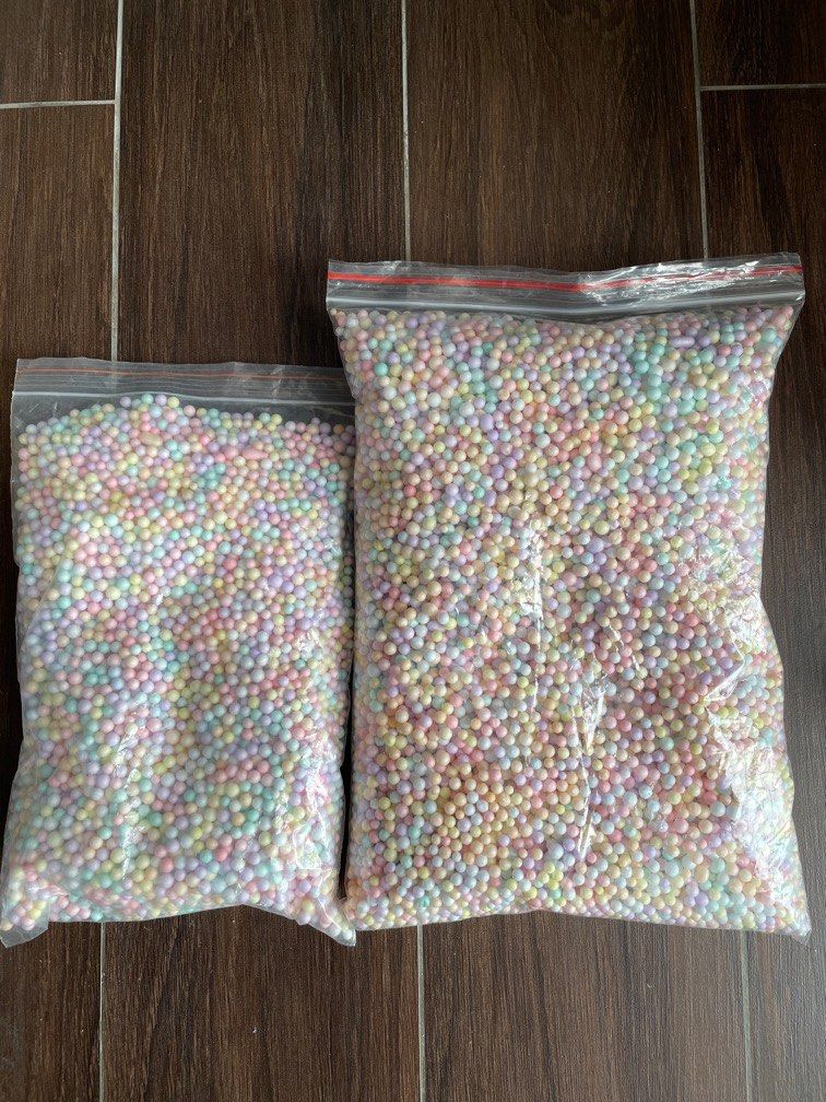 Rainbow Pastel Styrofoam balls, Hobbies & Toys, Stationery & Craft ...