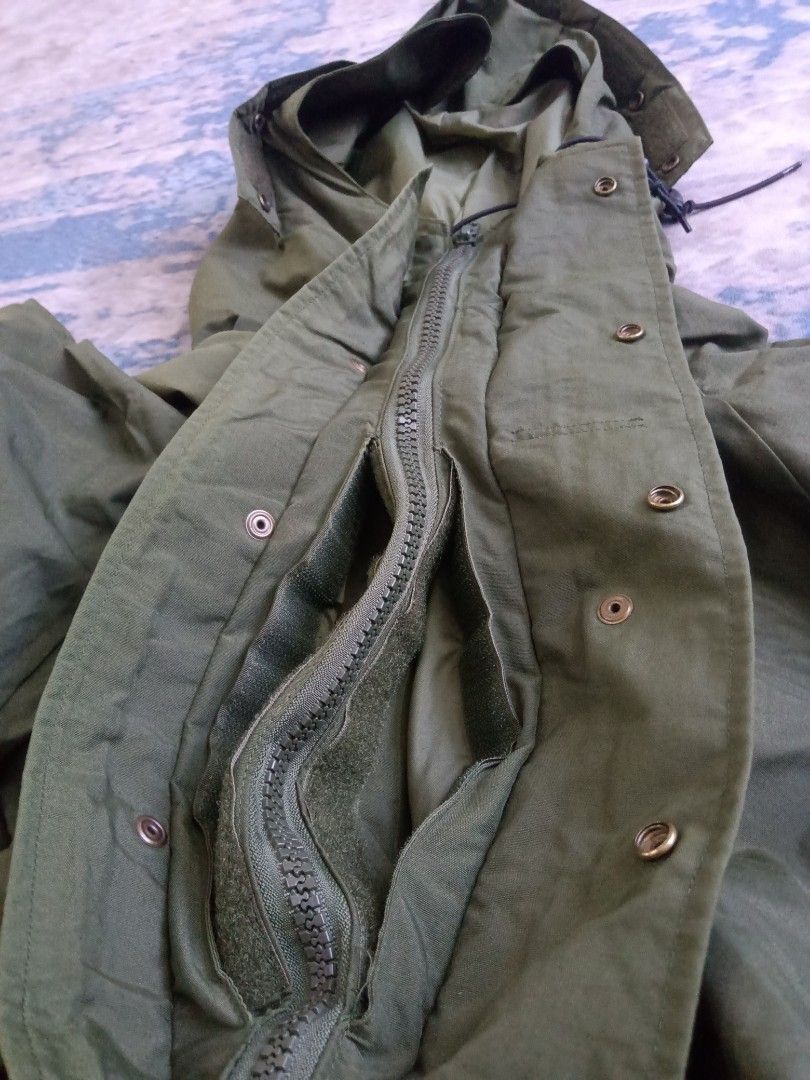 RASTA JAPAN ECWCS PARKA US ARMY PATTERN OG OLIVE GREEN HOODIE VESPA ...