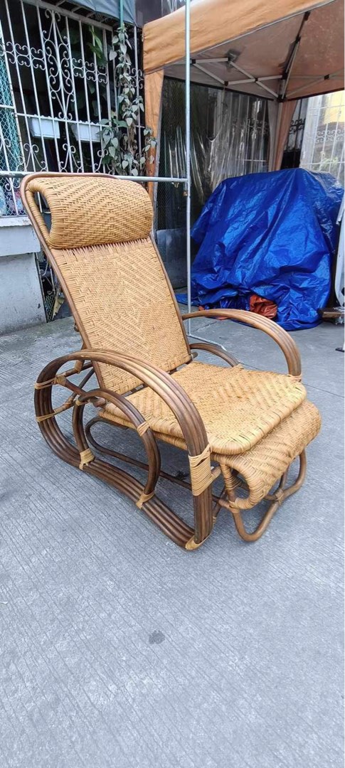 Rattan Relaxing chair Japan surplus, Furniture & Home Living, Furniture ...