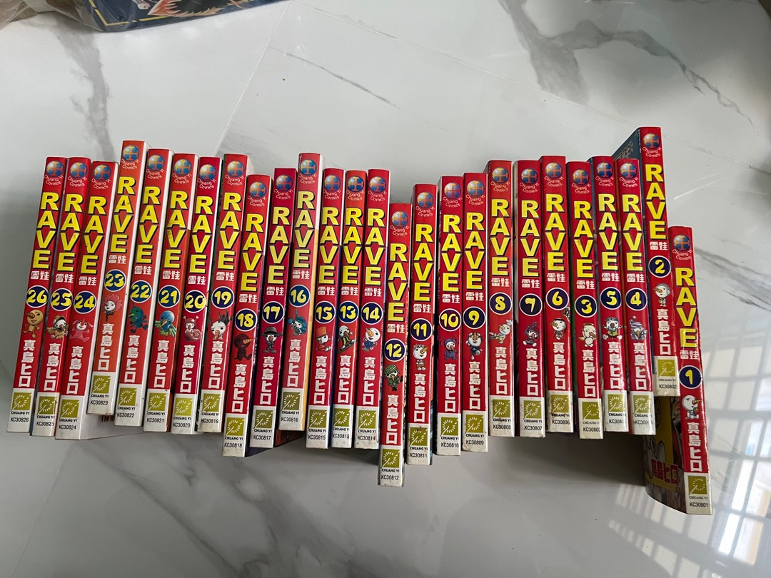 RAVE, Hobbies & Toys, Books & Magazines, Comics & Manga on Carousell