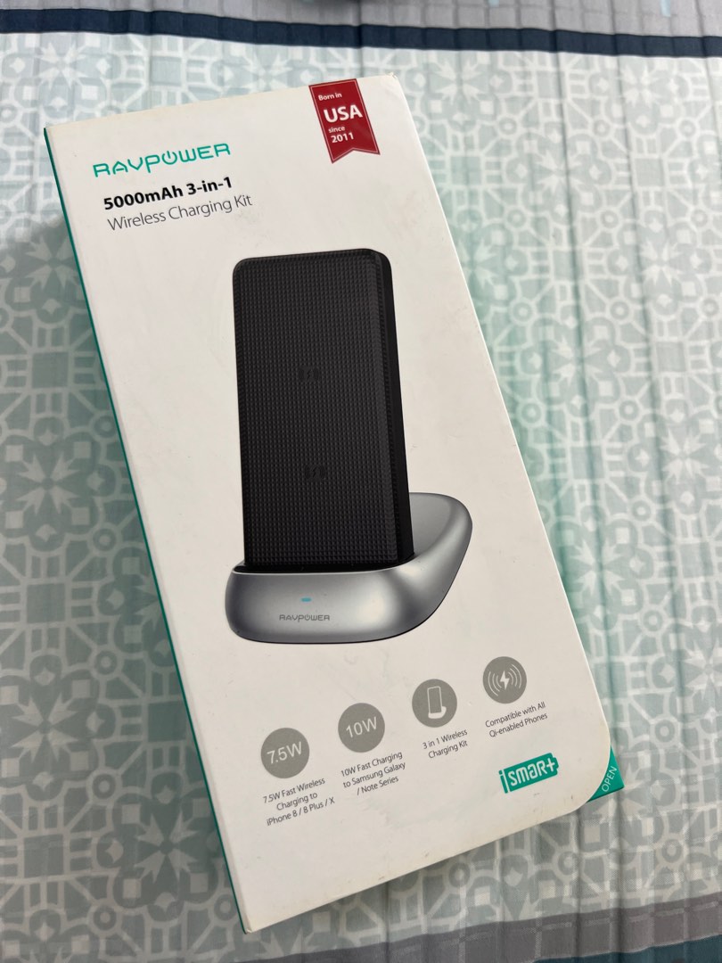 RavPower Wireless Charging Kit, Mobile Phones & Gadgets, Mobile ...