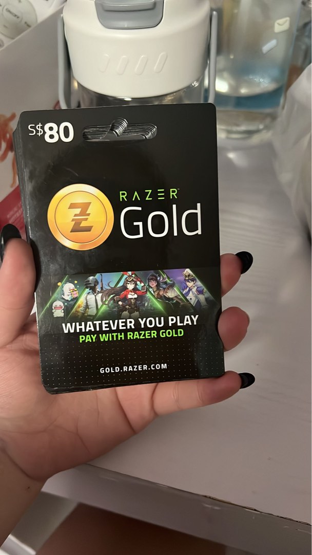 Razer gold card, Video Gaming, Gaming Accessories, Game Gift Cards ...