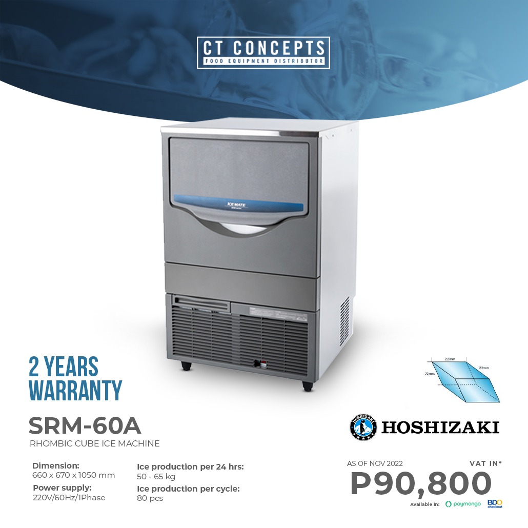 RHOMBIC CUBE ICE MAKER SRM-60A, TV & Home Appliances, Kitchen Appliances, Refrigerators and ...