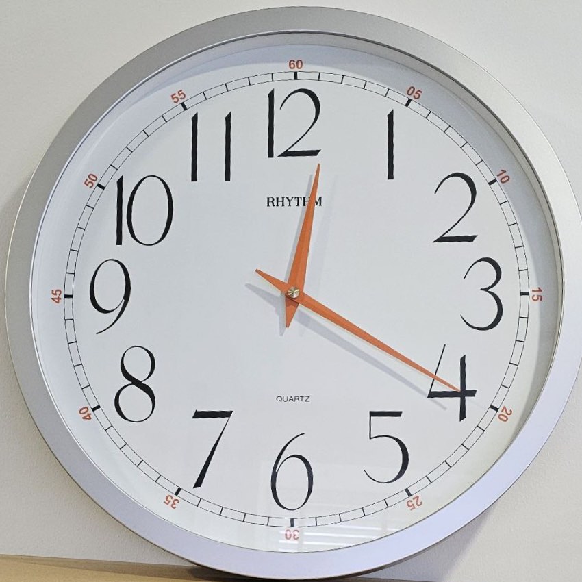 Rhythm large Wall Clock, Furniture & Home Living, Home Decor, Clocks on ...