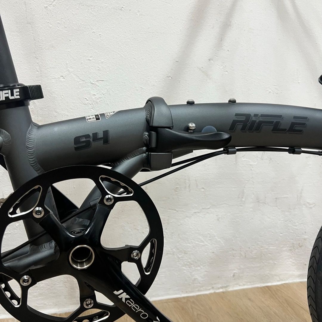 Rifle S4 Foldable bike 14 inch folding bicycle 3 speed foldie, Sports ...
