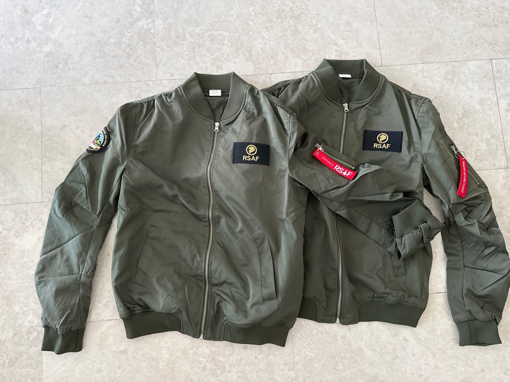 RSAF Bomber jackets, Men's Fashion, Activewear on Carousell