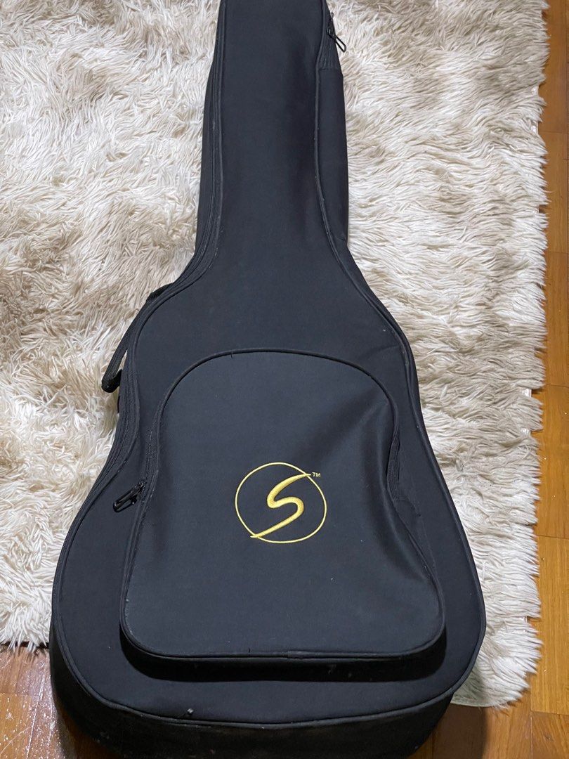 Samick Semi Acoustic Guitar, Hobbies & Toys, Music & Media, Musical ...