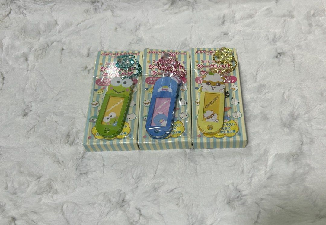 SANRIO JAPAN Secret Name Tag, Hobbies & Toys, Stationery & Craft ...