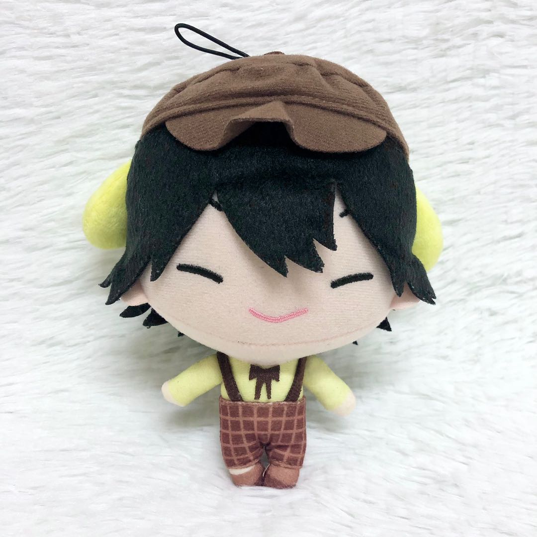 Sanrio x Bungou Stray Dogs Ranpo Edogawa Pompompurin Plush Charm ...