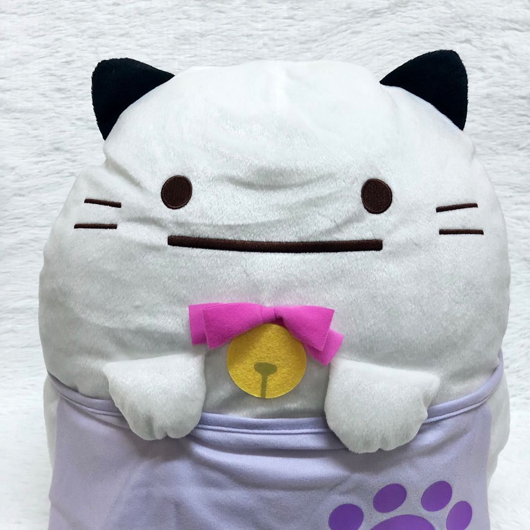 San-X Sumikko Gurashi Obake Ghost Halloween Neko Cat Jumbo Plush ...