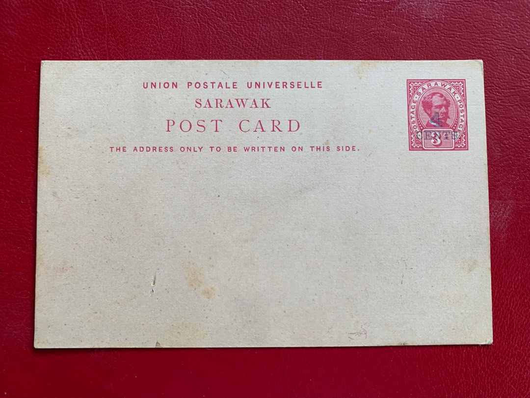 Sarawak 4c BROOKE 1899 Postcard N12, Hobbies & Toys, Collectibles ...