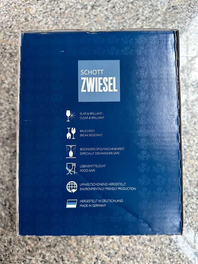 Schott Zwiesel Taste Red Wine glass, Furniture & Home Living, Kitchenware & Tableware ...