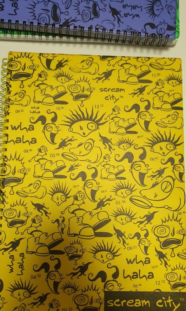 Scream City Azone A4 Ring Notebook, Hobbies & Toys, Books & Magazines ...