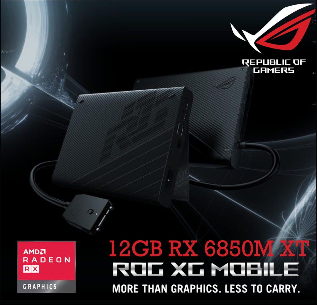 Sealed - XG Mobile Dock ( 2022 Radeon 6850m XT ) for Asus Rog Ally ...