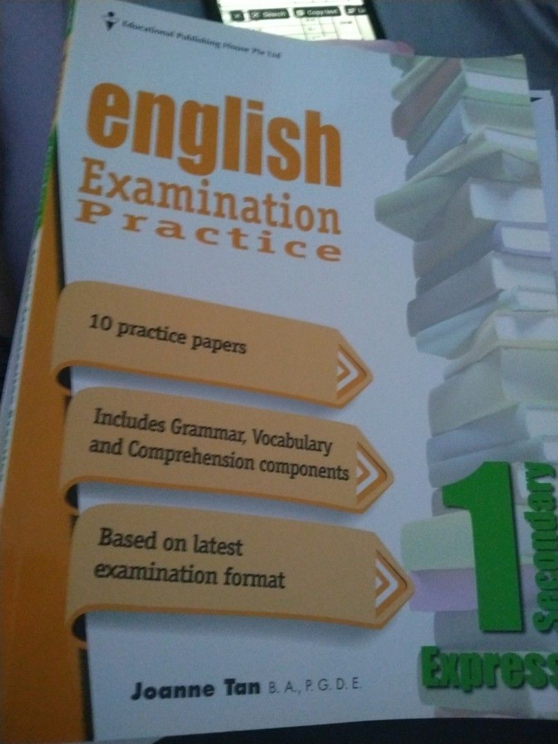 Sec 1 Express examination practice, Hobbies & Toys, Books & Magazines, Assessment Books on Carousell