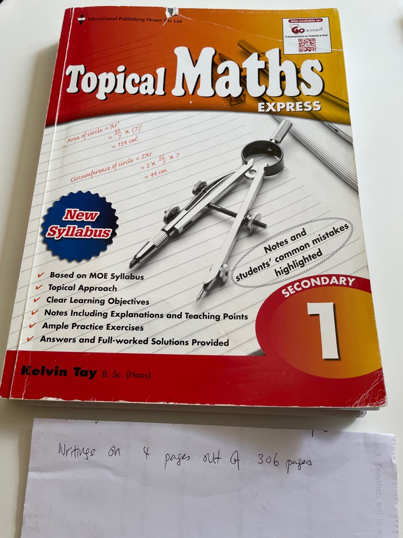 Sec 1 Topical Math Express, Hobbies & Toys, Books & Magazines ...