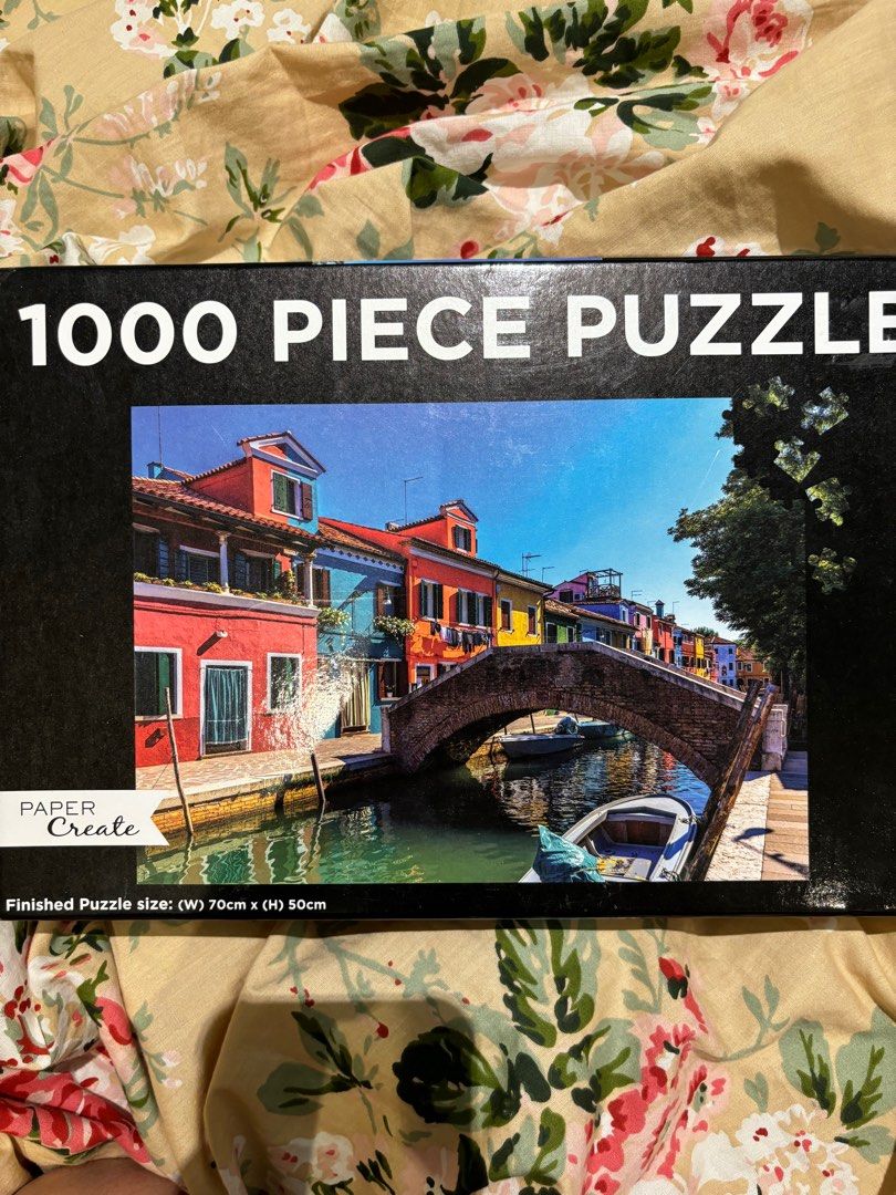 (SEE PICTURES) 1000 piece jigsaw puzzles, Hobbies & Toys, Toys & Games ...