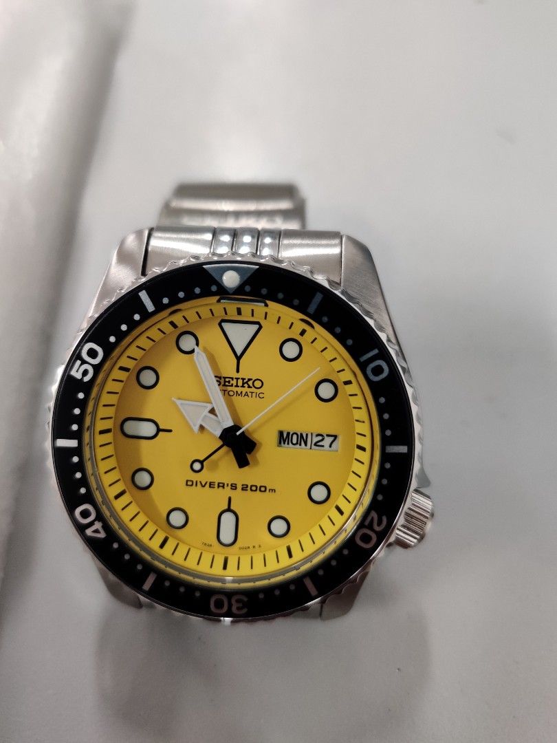 Seiko automatic driver watch 200m, Men's Fashion, Watches & Accessories ...