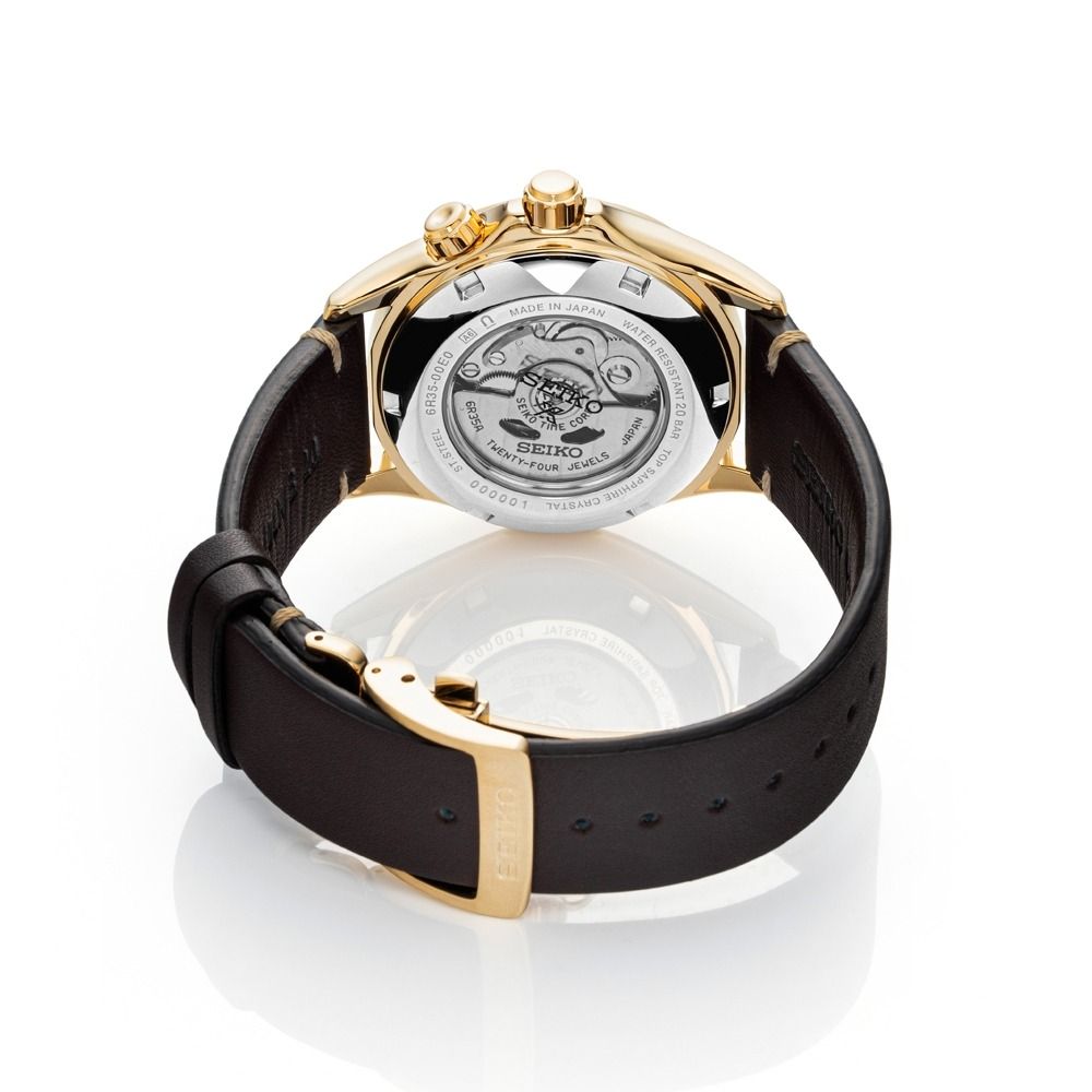 Seiko Prospex Green Dial Gold Alpinist Automatic Watch SPB210 SPB210J1 ...