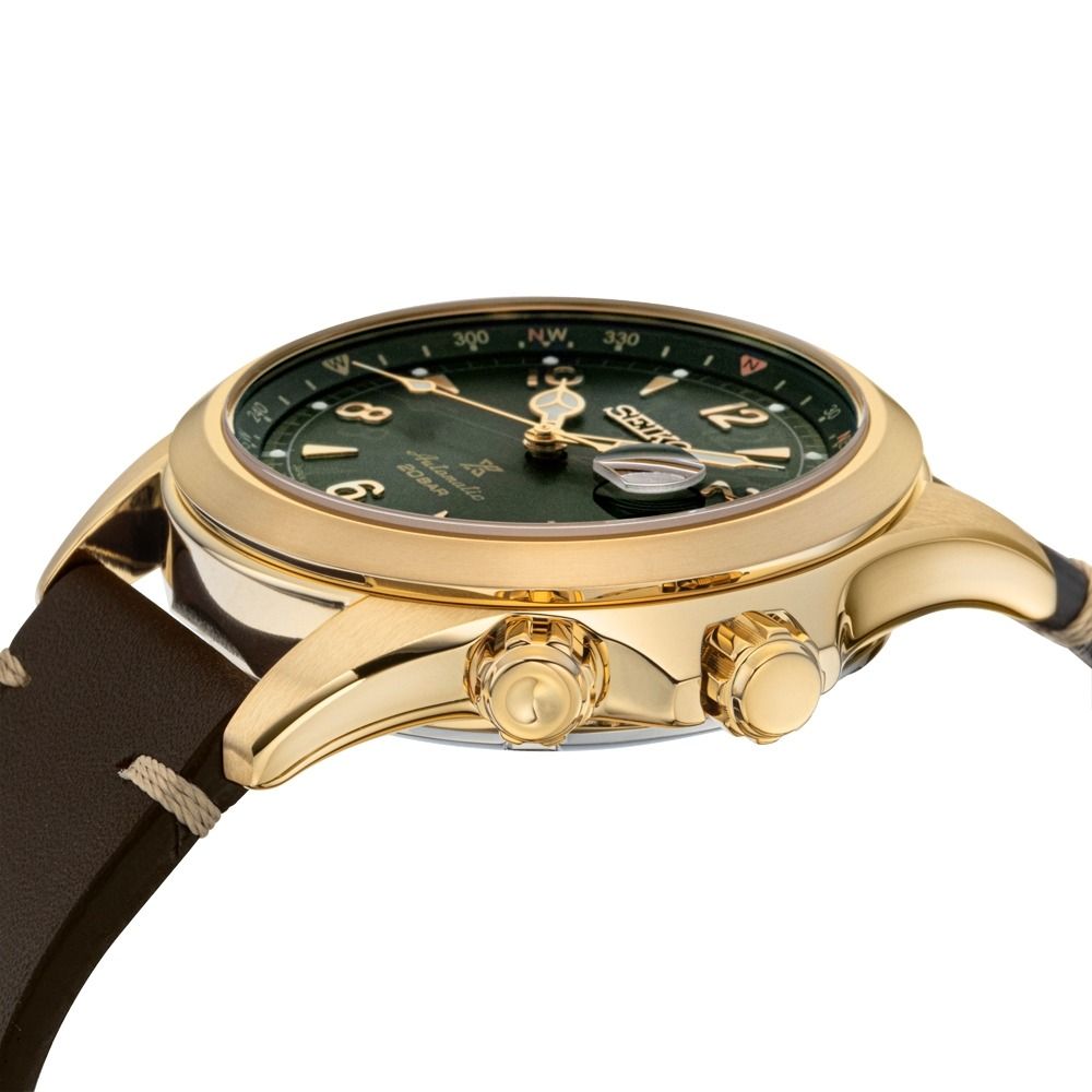 Seiko Prospex Green Dial Gold Alpinist Automatic Watch SPB210 SPB210J1 ...