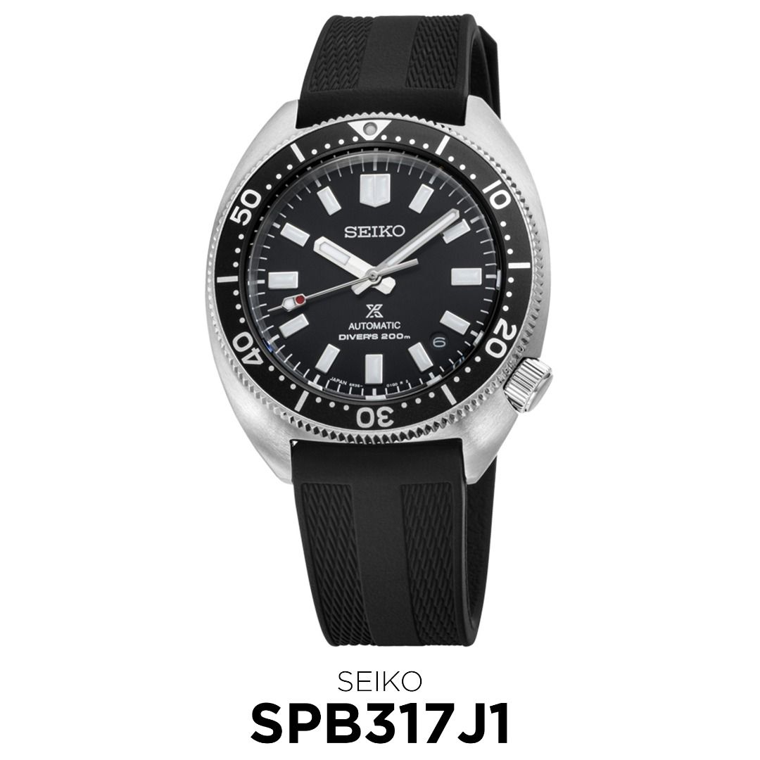 Seiko Prospex Slim Turtle Black Automatic Watch SPB317 SPB317J1, Luxury ...