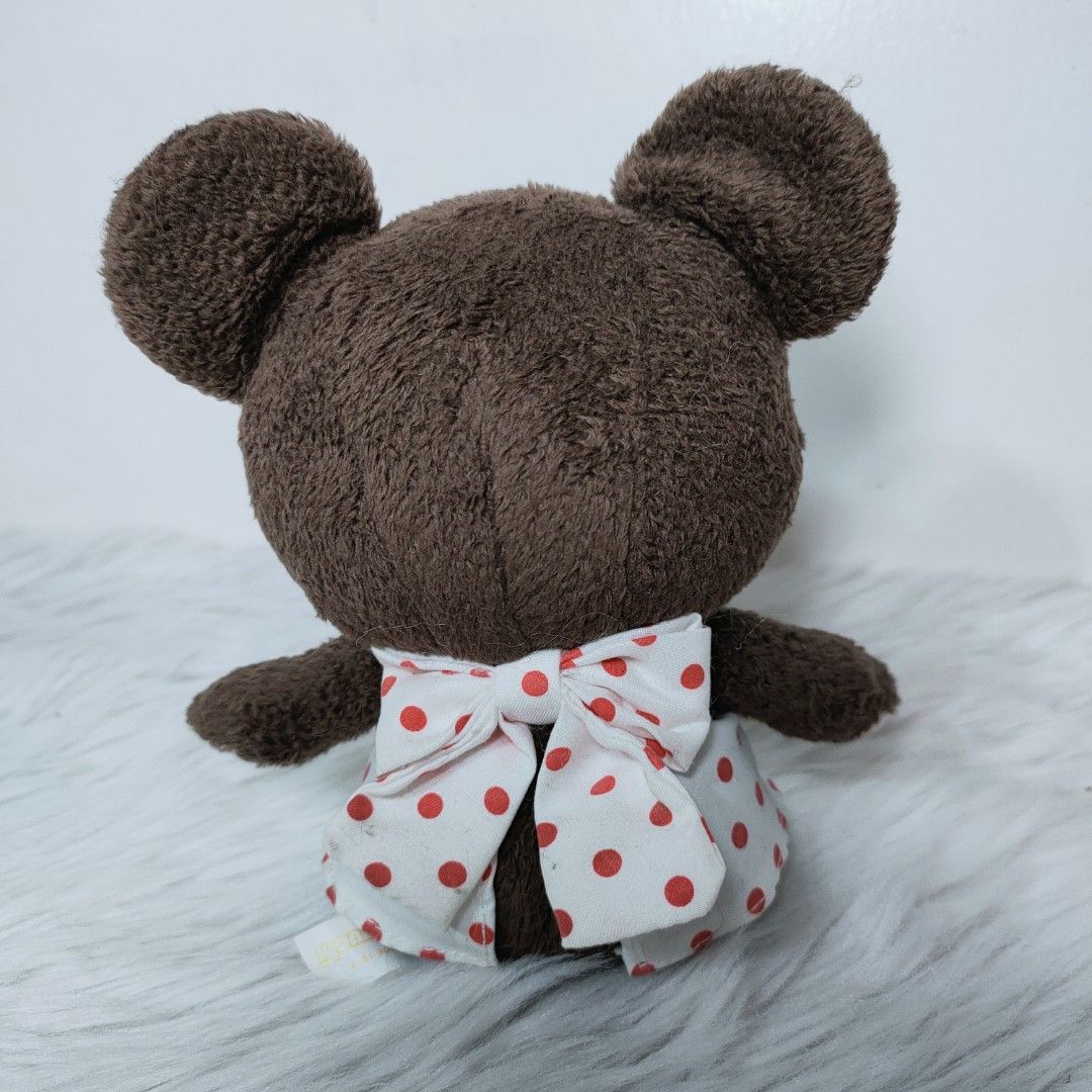 Sekiguchi Bear with Dress Plushie, Hobbies & Toys, Toys & Games on ...