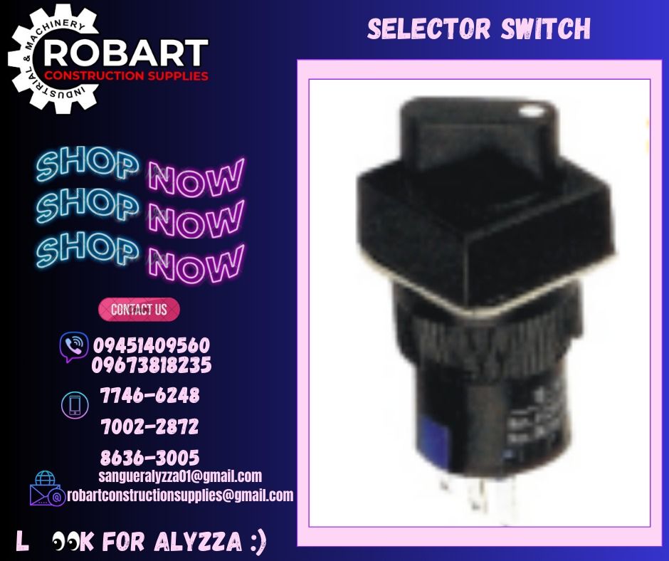 SELECTOR SWITCH, Commercial & Industrial, Construction Tools ...