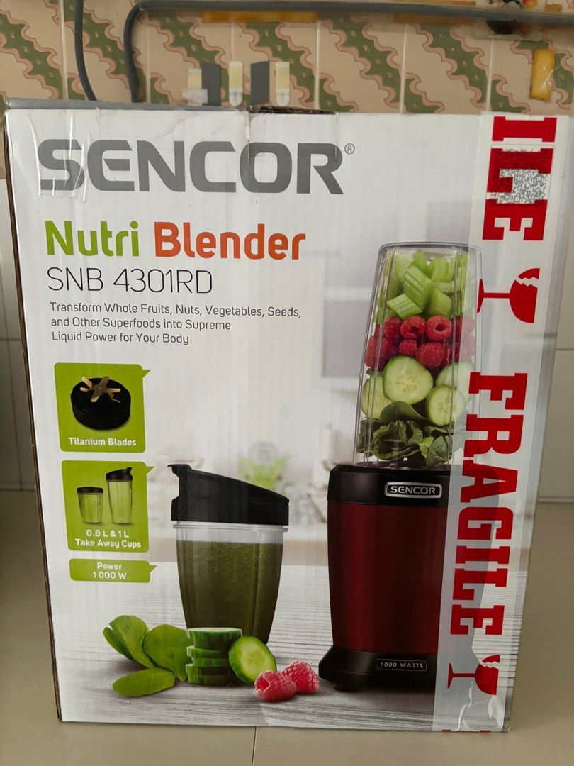 Sencor Nutri Blender 1L Capacity, TV & Home Appliances, Kitchen ...