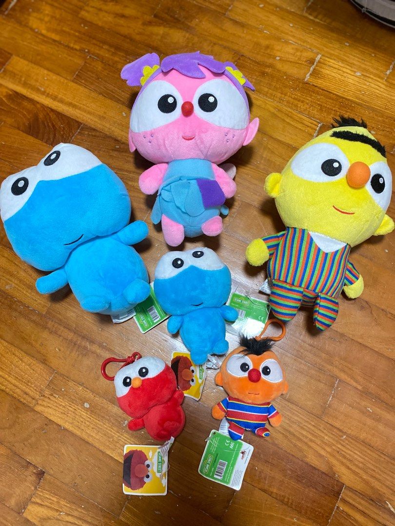 Sesame Street Soft Toys (All $20), Hobbies & Toys, Toys & Games on ...