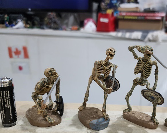 (set of 3) Skeleton Enemy, Jason and the Argonauts Movie figures ...