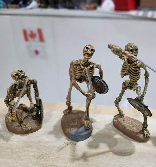 (set of 3) Skeleton Enemy, Jason and the Argonauts Movie figures ...