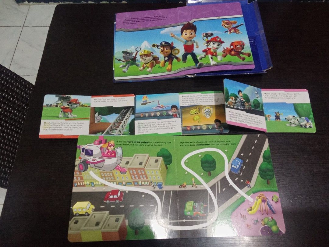 (Set) Paw Patrol Boardbooks -Bundle 8, Hobbies & Toys, Books ...