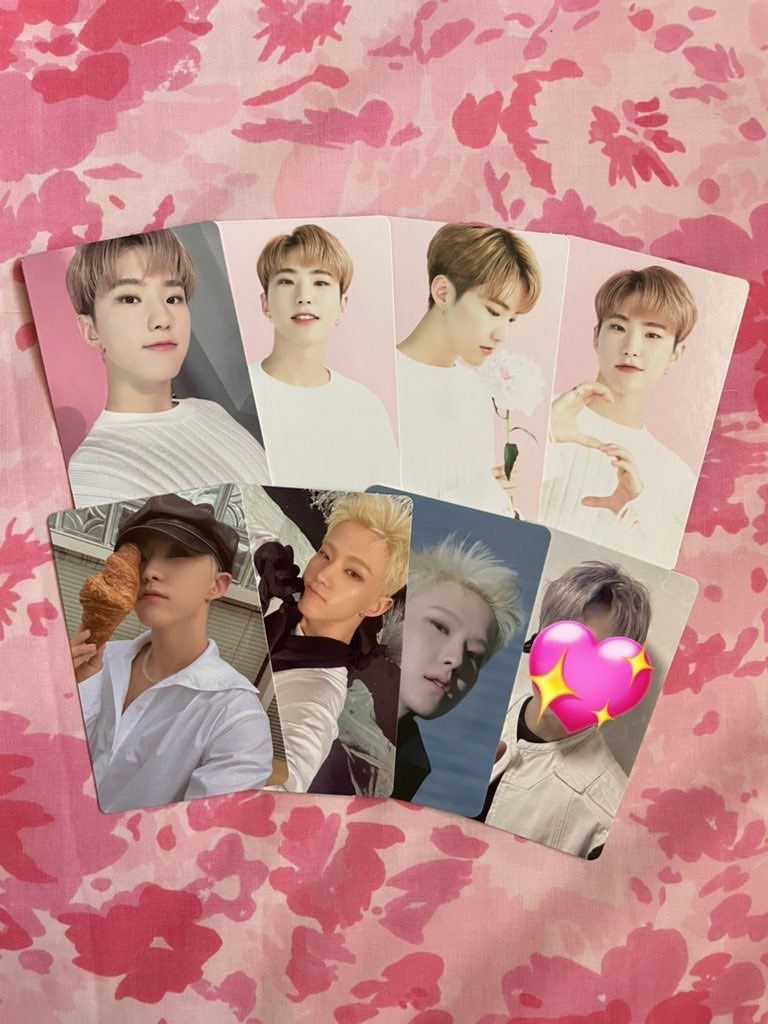 Seventeen Photocards Set - Hoshi Croissant Set, Hobbies & Toys ...