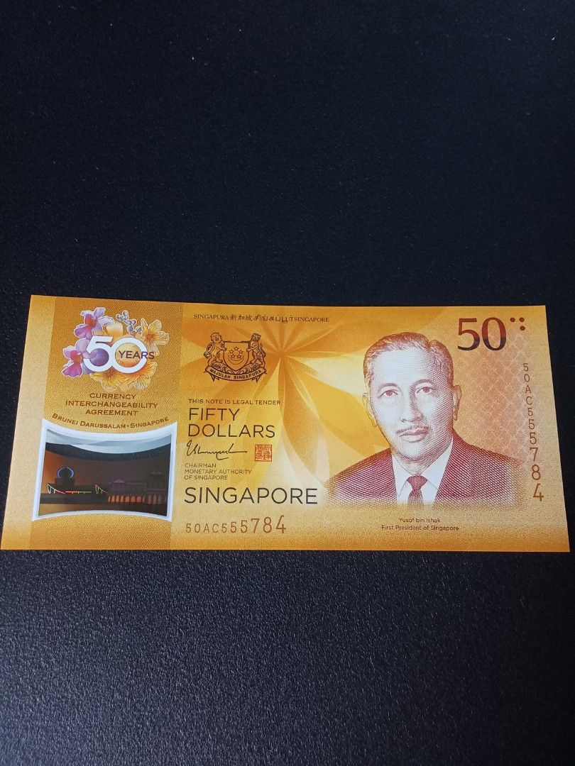 SG50 Commemorative Note, Hobbies & Toys, Memorabilia & Collectibles ...