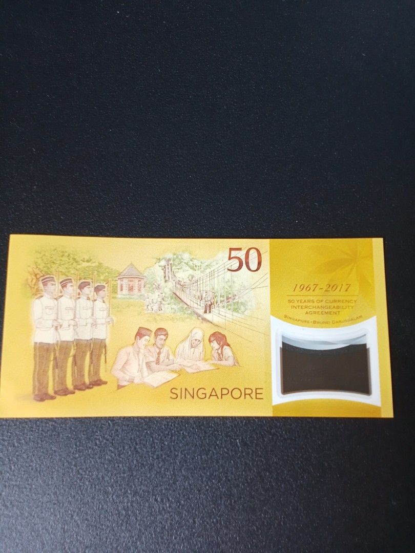 SG50 Commemorative Note, Hobbies & Toys, Memorabilia & Collectibles ...